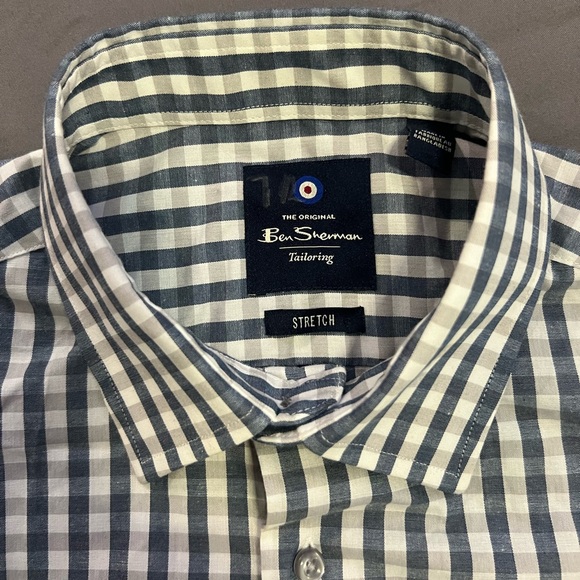 Ben Sherman | Shirts | Lovely Ben Sherman Checkered Blue And White ...